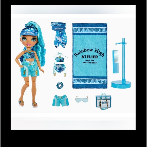 Rainbow High | Toys | Rainbow High Pacific Coast Hali Capri Blue ...